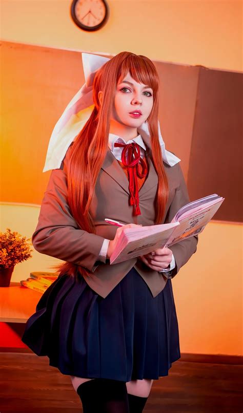 Monika Cosplay By Me Brounovskoe R Ddlc