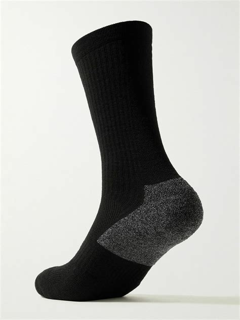 Rapha Pro Team Winter Merino Wool Blend Cycling Socks Black Rapha