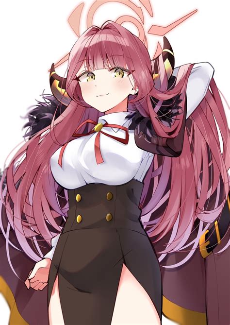 Aru Blue Archive Drawn By Hamazi Aki Danbooru