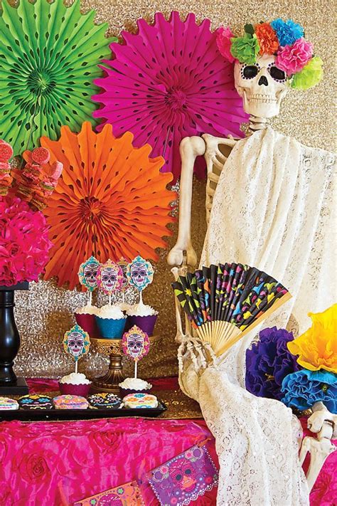 Bright And Bold Day Of The Dead Party {día De Los Muertos} Hostess With The Mostess® Day Of