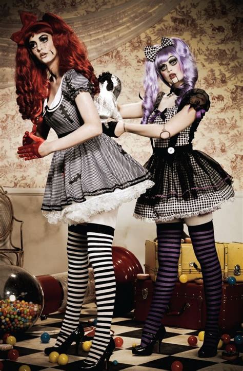 Wind Me Up Dolly Creepy Doll Costume From Leg Avenue Inset 2 Doll