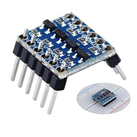 placa módulo conversor nível lógico bidirecional ttl 3 3 v a 5 v para
