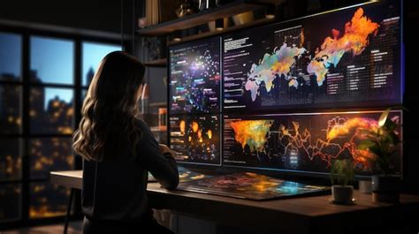 Premium Ai Image Ai Technology Business Analysis Data Management