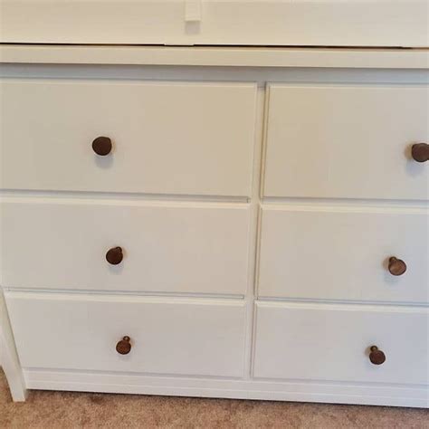 Brushed Copper Circle Drawer Pulls And Cabinet Knobs Hooks And Knobs