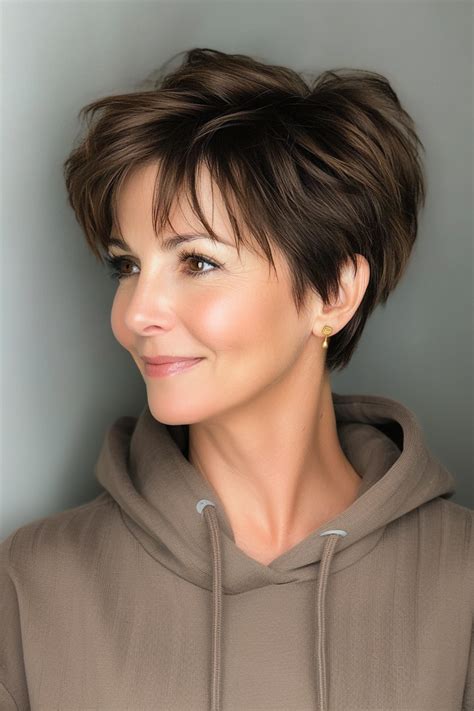 27 Gorgeous Pixie Hairstyles For Women Over 50 In 2025 Elegant Short
