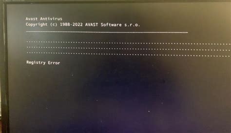 Pc Boot Registery Error Screen R Pchelp