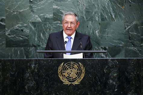 Two Castros Two Very Different Speeches At The United Nations Newsweek