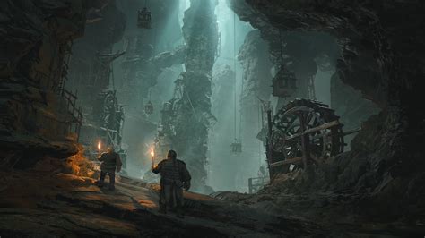 Dwarven Fortress Concept Art