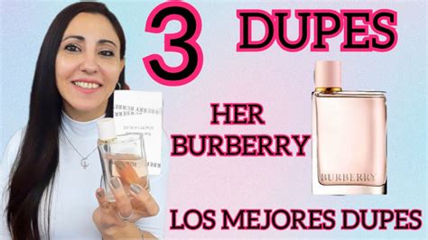 ️ 3 Dupes Del Her Burberry🍓edp Los Mejores Morolove Youtube