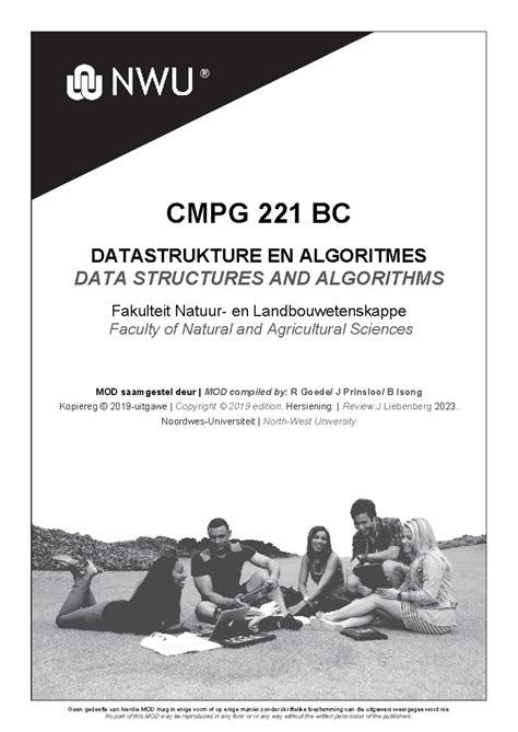 Cmpg 221 Study Guide Data Structures And Algorithms Overview Studocu