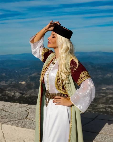 Woman In Traditional Montenegrin Attire Montenegro