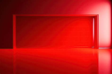 Premium Ai Image Shining Red Background