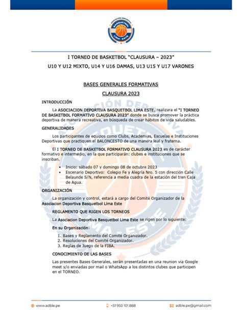 Bases Formativas Pdf