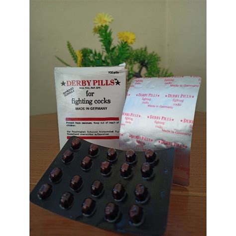 Jual Derby Pills Obat Ayam 1 Strip 20 Butirimport Philipina 100
