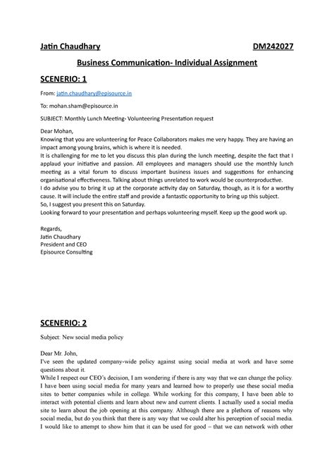 Dm242027 Jatin Chaudhary Jatin Chaudhary Dm Business Communication