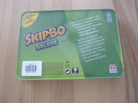 Skip Bo Deluxe Kartenspiel In Exklusiver Geschenk Box Ovp Neu Und
