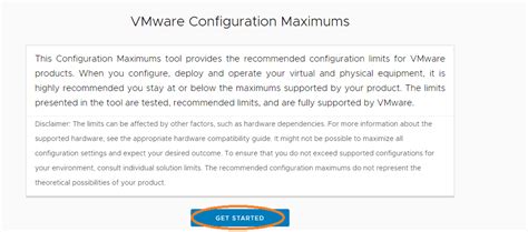 Virtualization The Future Vmware Configuration Maximums Tool New Tool Alert