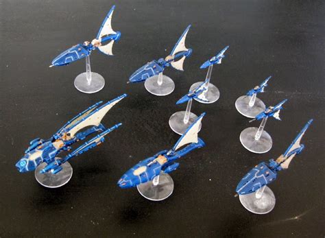 Coolminiornot Battlefleet Gothic Craftworld Eldar Fleet By Horizon