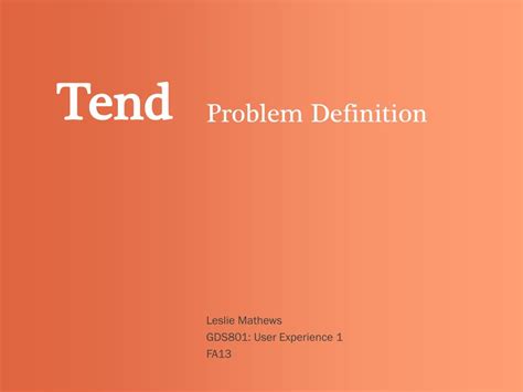 Ppt Tend Powerpoint Presentation Free Download Id1844884