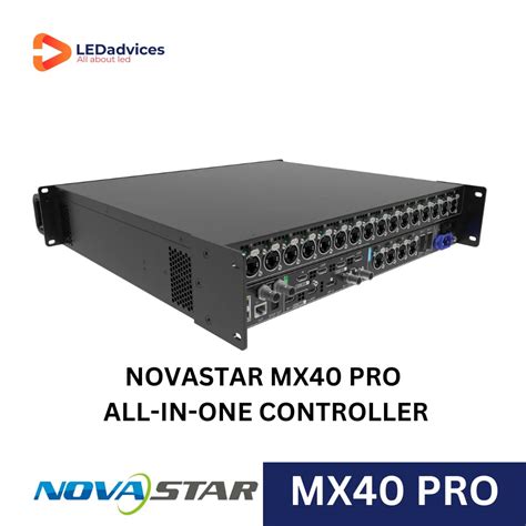 Original Brand New Novastar Mx40 Pro 4k All In One Led Display Control Stonetaskin