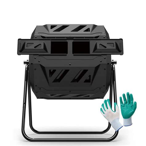 Tipping Bucket Compost Drum Box Composter Garden Leaf Compost Barrel My Store