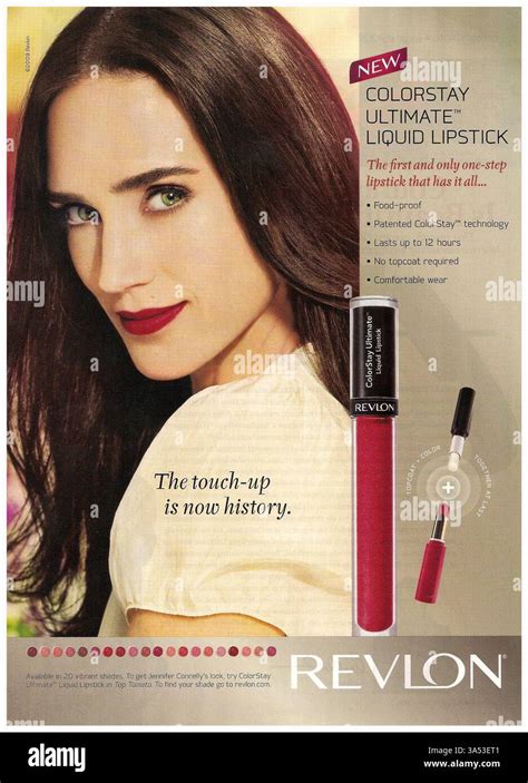 2009 Advertisement For Revlon Colorstay Ultimate Liquid Lipstick