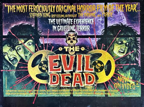 The Evil Dead 1981 Plakat