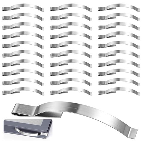 30 Pcs Window Screen Tension Spring Clips Stainless Steel Window Screen Spring