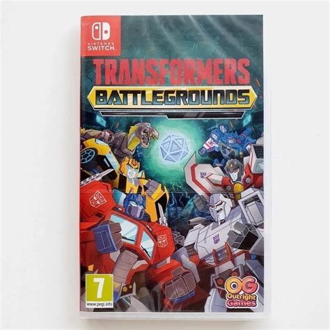 Transformers Battlegrounds Switch Fr Vernew Og Outright Games Arcade