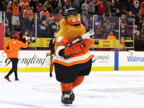 Philadelphia Flyers Mascot Gritty Takes Hockey World By Storm