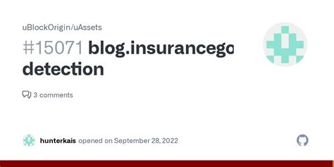 Detection · Issue 15071 · Ublockoriginuassets · Github