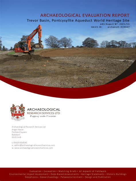 Fillable Online Coflein Gov Archaeological Evaluation Template Fax