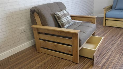 Modern Chair Bed With Storage Drawer How To Make A Chair With Storage