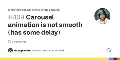 Carousel Animation Is Not Smooth Has Some Delay · Issue 409 · Meliorencereact Native Snap
