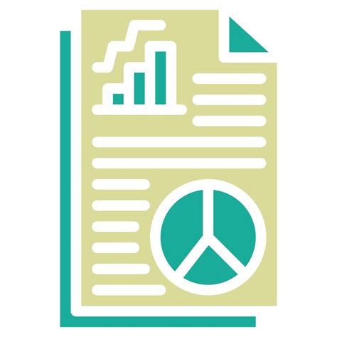 Premium Vector Financial Database Vector Icon Illustration Of