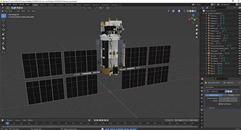 Satellite Glonass M 3d Model 49 3ds Blend C4d Fbx Max Ma Lxo