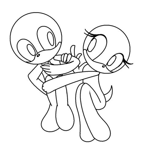 Sonic Couple Base 1 Original By Knuckles119 On Deviantart