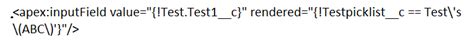 Visualforce Rendering An Input Field For Picklist Value Salesforce