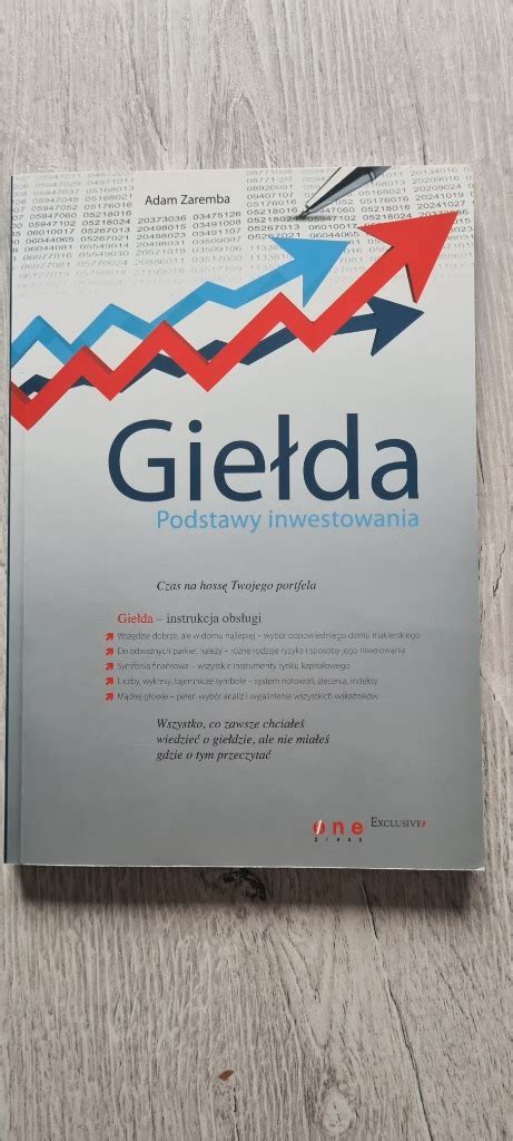 Książka Giełda Podstawy Inwestowania Miłoradzice Kup Teraz Na