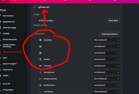 site settings display bug · issue 28758 · brave brave browser · github