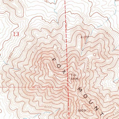Timber Mountain Pass Ne Nv 1971 24000 Scale Map By United States
