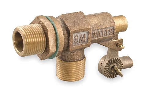 Watts Float Valve With Threaded Outlet 34 In Npsm Bronze 2zdn9hd