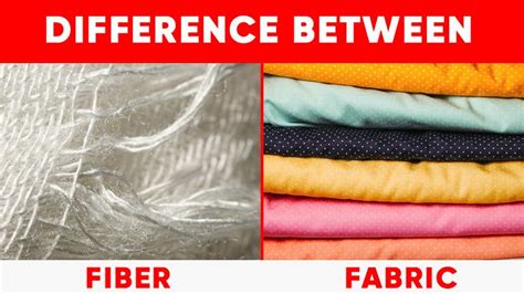 Fiber Vs Fabric Difference Between Fiber And Fabric