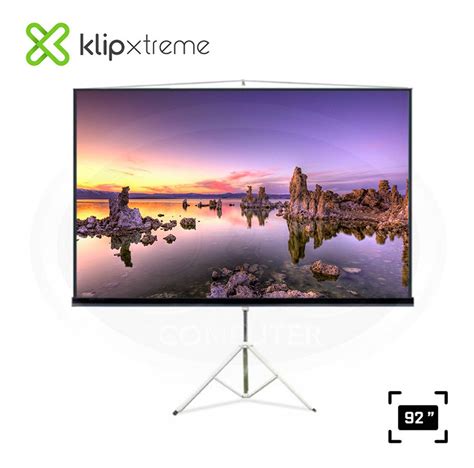 Pantalla De Proyeccion Klip Xtreme Kps 113 210 X 143cm 92 169 Tripode