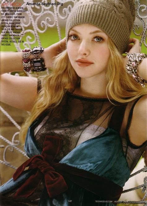 Amanda Seyfried Teen Vogue Photoshoot