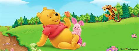 Winnie The Pooh Background 2k Wallpaper Download