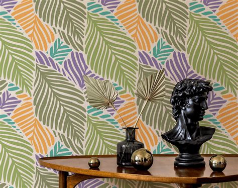 Leaf Pattern Stencil Art And Wall Stencil 36x36