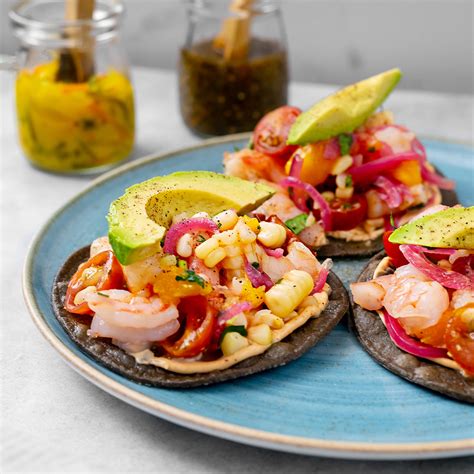 Tostadas De Ceviche De Camarón 2 Fridas