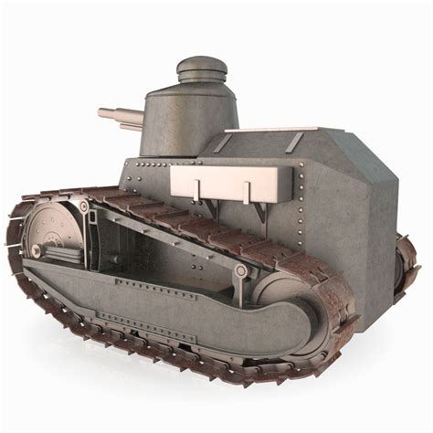 작은 만화 탱크 3d 모델 79 Max Free3d