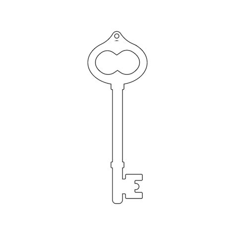 Premium Vector Key Logo